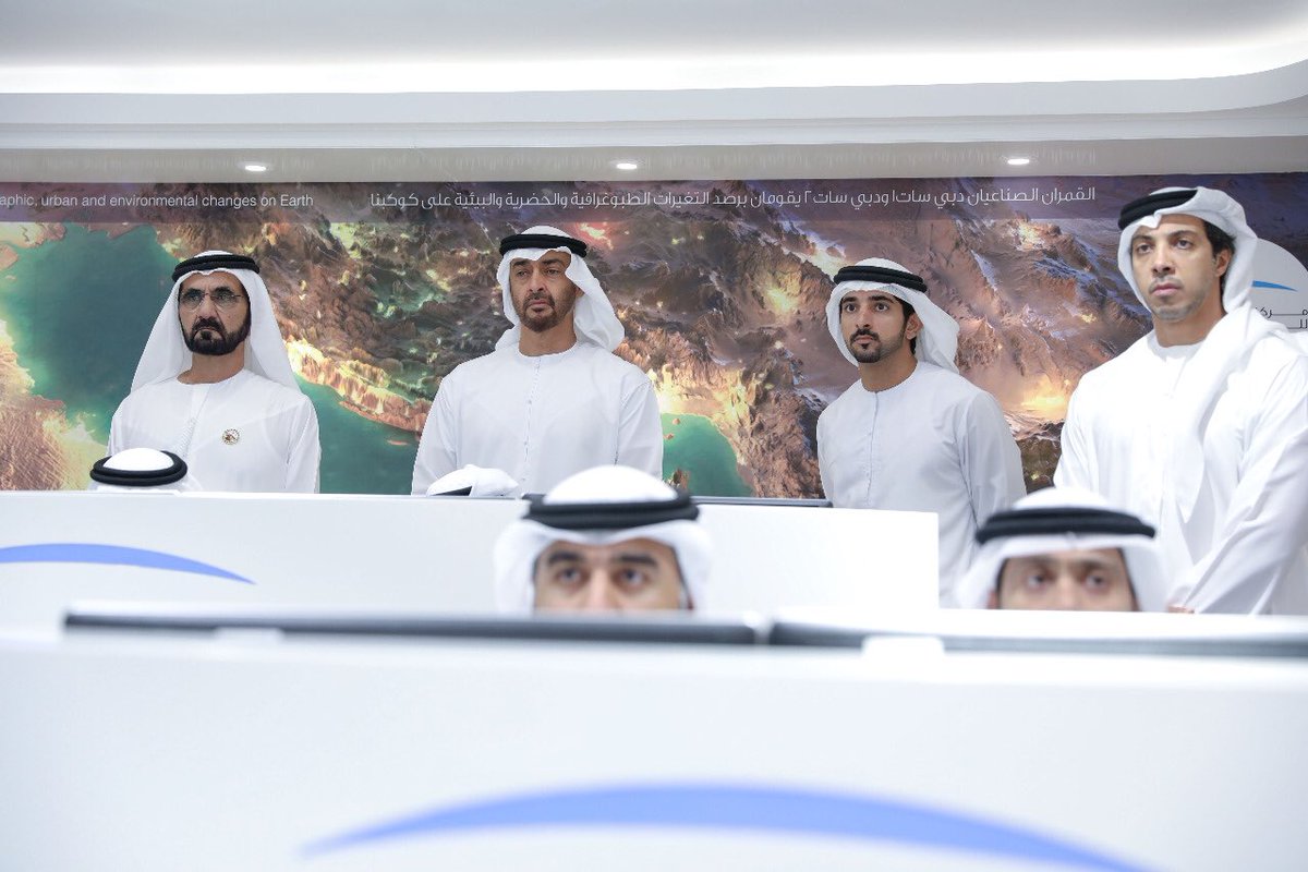 The first fully UAE-built satellite “Khalifa Sat” set to be launched on ...