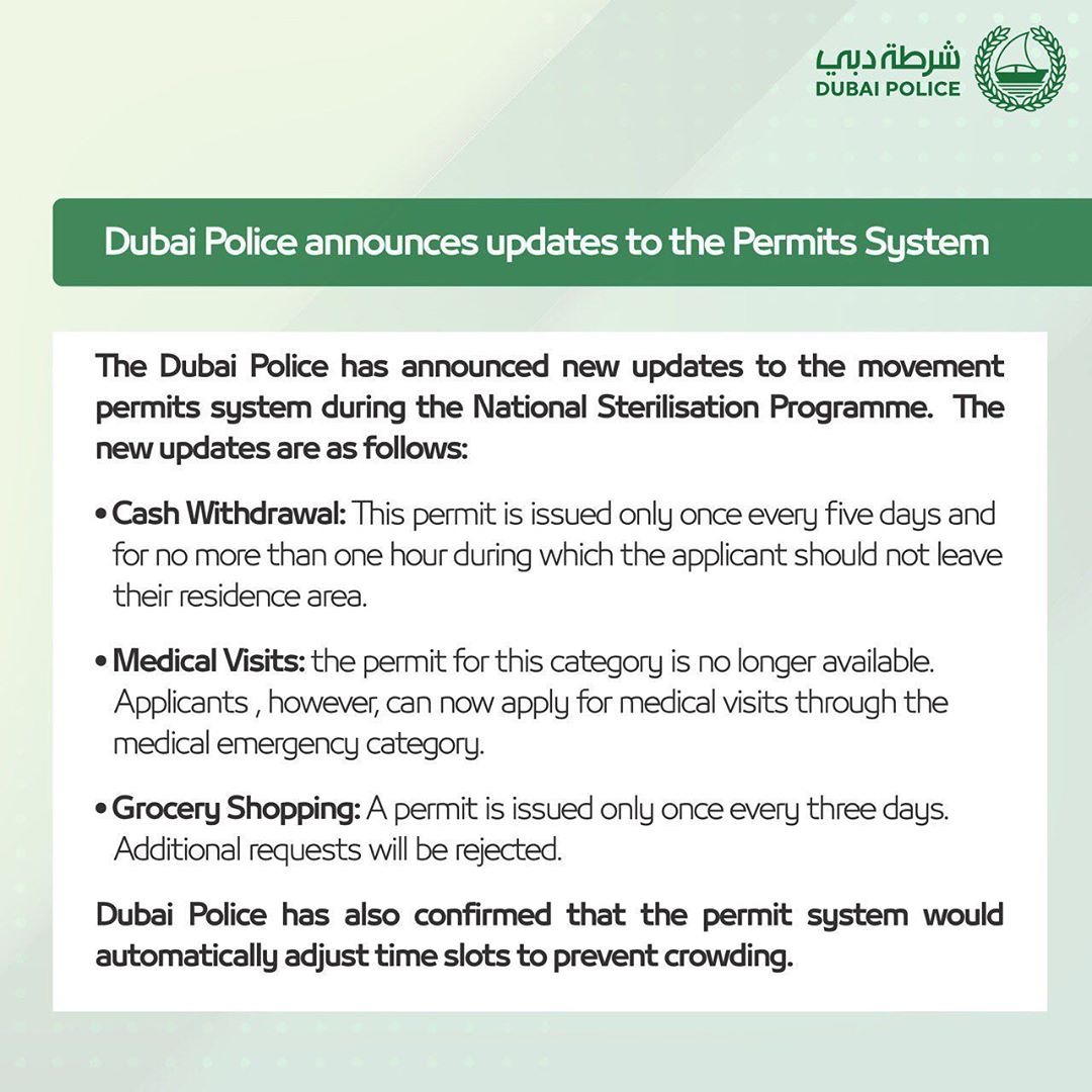 Dubai Police announces updates to the Permits System – UAE BARQ