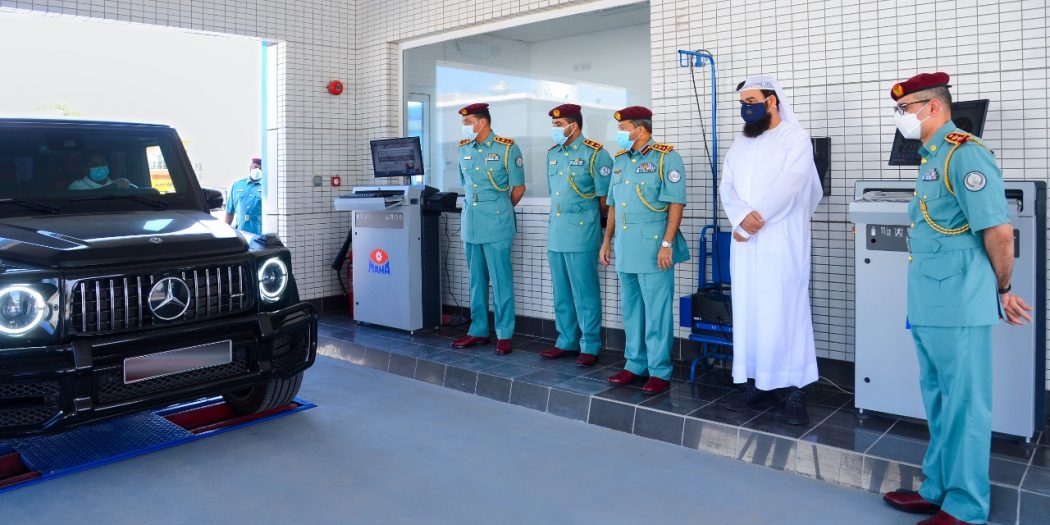 Sharjah Police Launch 3 New Light Vehicle Inspection Stations Jointly ...