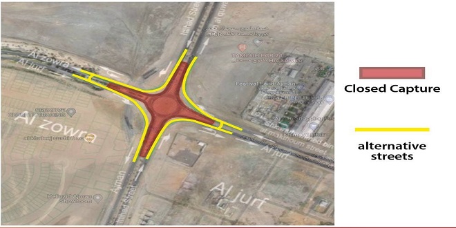 Ajman Police: Al-Zawra Roundabout to be closed from Today – UAE BARQ