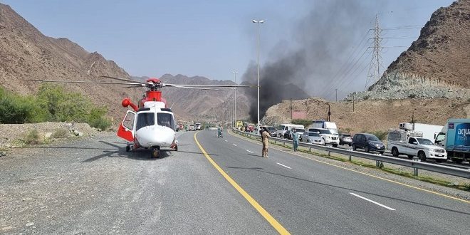 NSRC rescues Asian national after fuel tank blaze – UAE BARQ