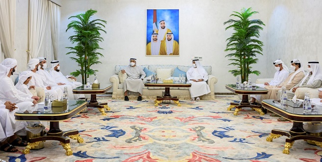 UAE President visits mourning majlis of Rakkad bin Salem Al Ameri – UAE ...