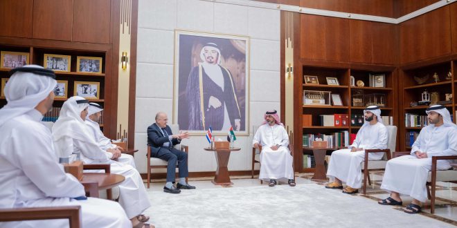 Ajman CP receives Costa Rican Ambassador – UAE BARQ