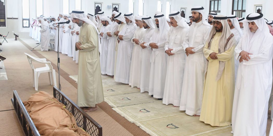 UAQ Ruler performs funeral prayer for Ahmed bin Abdullah bin Saeed Al Mu’alla – UAE BARQ